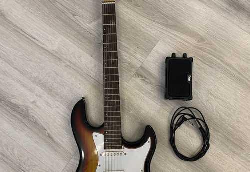 Электрогитара ashtone c мини комбиком irig