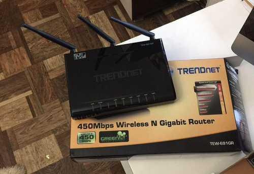 Гигабитный Wifi роутер trendnet TEW-691GR