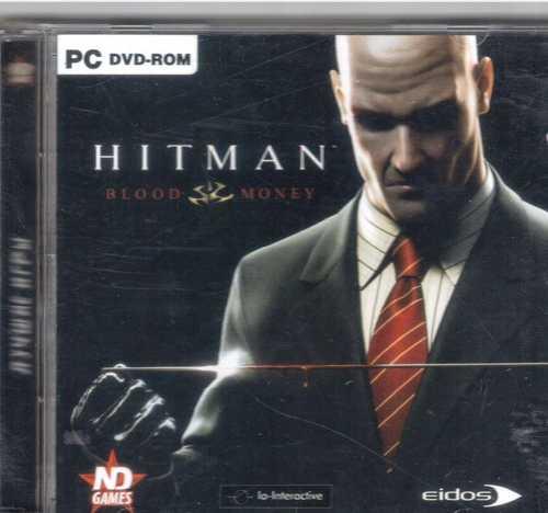 Hitman Blood Money. Лицензия. 2006 DVD пк PC диск