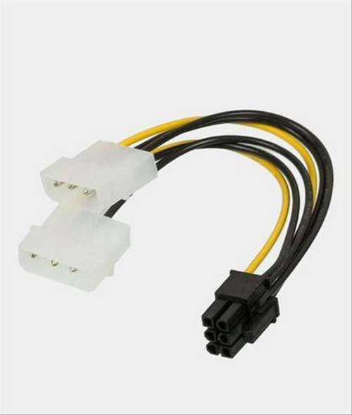 Переходник 6pin на 2 molex