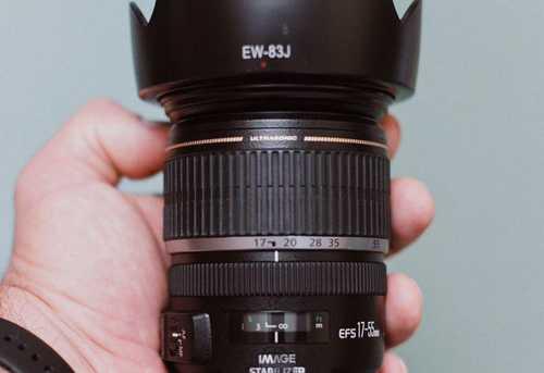 Canon EF-S 17-55mm f/2.8 IS USM