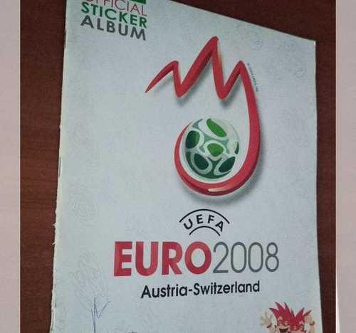 Альбом с наклейками Panini Евро 2008. Футбол. Спор