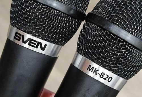 Sven MK-8202 беспроводных динамических микрофона