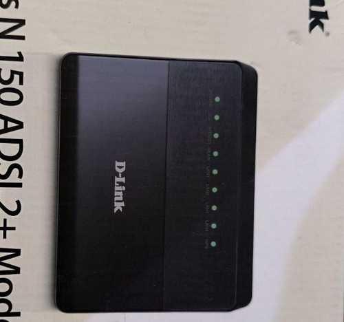 Роутер WI-FI D-Link DSL-2640U