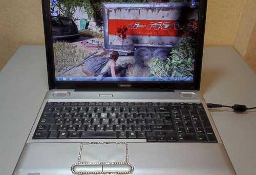 Ноутбук Toshiba satellite L500-1ZV