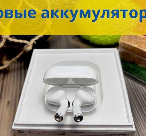 Airpods 1,2 наушники с новыми аккумами