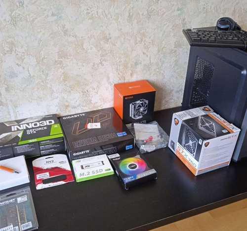 Системный блок Intel Core i5 13400F + GTX 1650 + 1