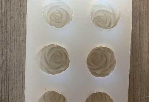 Молд силиконовый/ форма для шоколада (Розы)