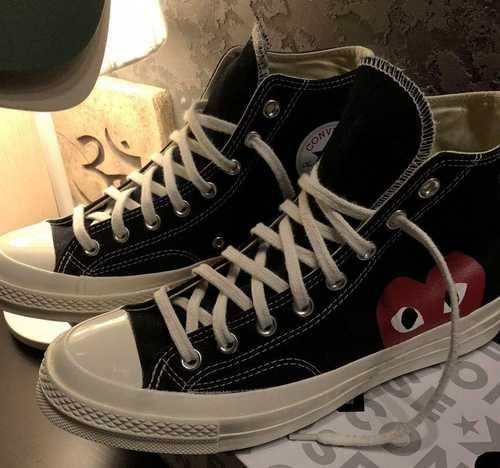 Кеды converse play comme des garcons