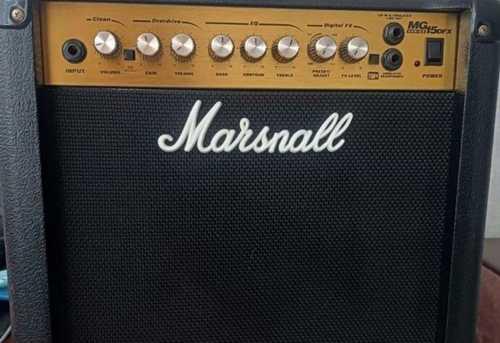 Комбоусилитель Marshall mg 15 dfx