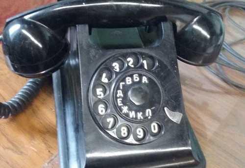 Дисковый телефонный аппарат вэф 1962г