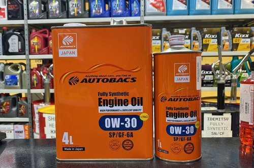 Масло моторное autobacs engine OIL FS 0W30 SP/GF-6