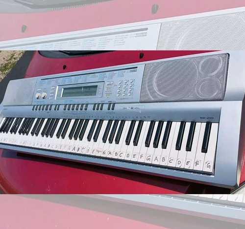 Casio WK-210 (76клавиш) синтезатор