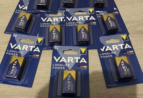 Батарейка varta longlife power 9V alkaline