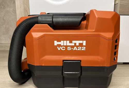 Аккумуляторный пылесос Hilti VC 5-A22