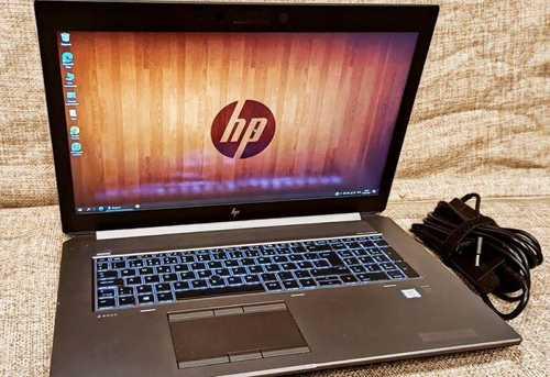 Топовый ноутбук HP Zbook 17 G5 как Новый