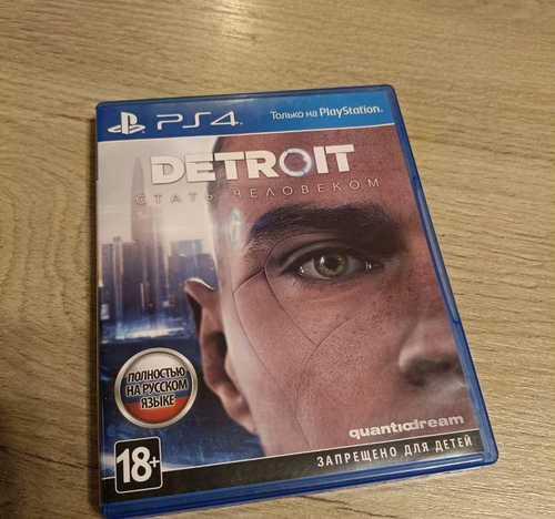 Диски на ps4 Detroit Стать человеком