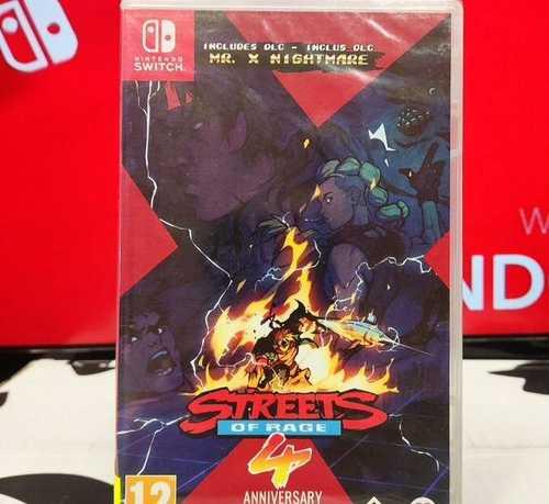 Streets Of Rage 4 Anniversary Edition NS New