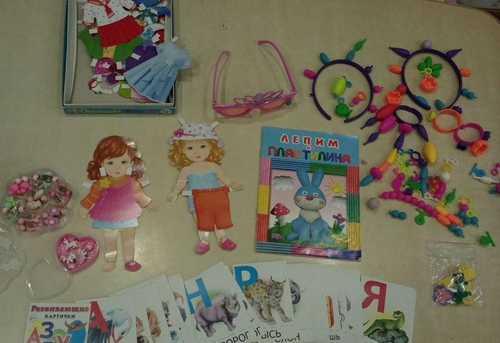 Набор игрушек для маленькой девочки