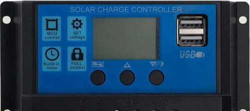 Контроллер заряда солнечных батарей 30 A 12-24 V