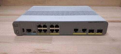 Продам коммутатор Cisco WS-C3560CX-8PC-S