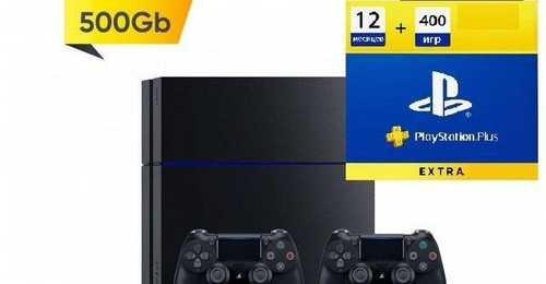 Playstation 4 Ps4 + 410 игр + гарантия Магазина