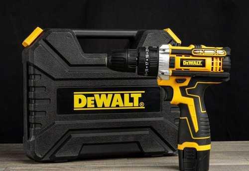 Шуруповерт dewalt 12v