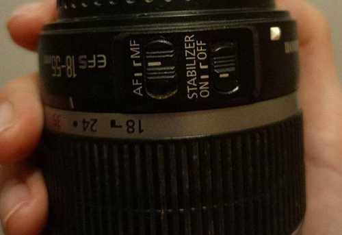 Объектив Canon EF 18-55mm 1:3.5-5.6 IS