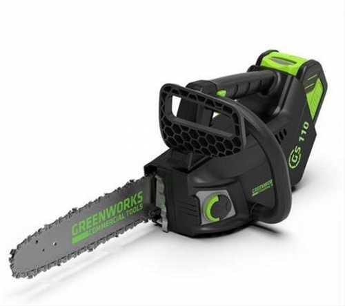 Пила цепная аккумуляторная GreenWorks GD40TCS (без