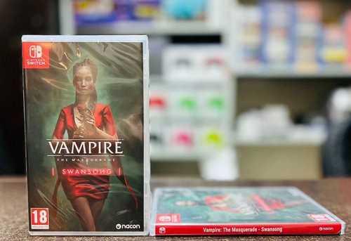 Vampire The Masquerade Swansong Nintendo Switch