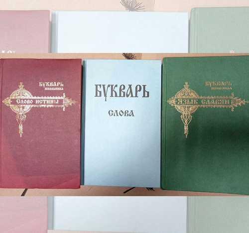 Букварь школьника. 3 книги