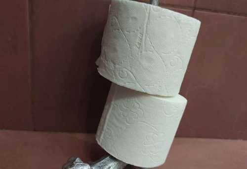 Такса чугун держатель для туалетной бумаги