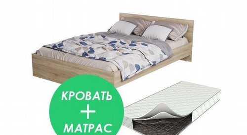 Кровать "лайт" 1,4*2,0 м + Матрас "Триумф" h 18см