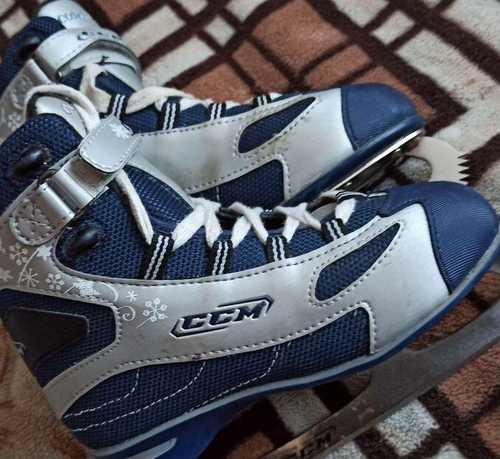 Коньки фигурные CCM comfort series 100 р.3(34)