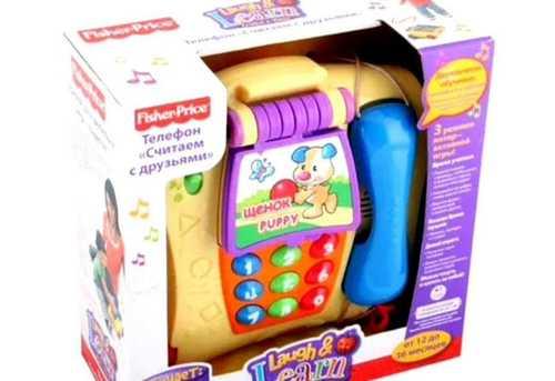 Игрушка для детей. Телефон Fisher Price. Развитие