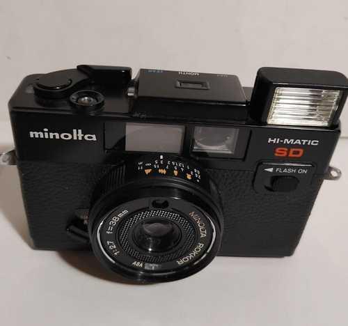 Фотоаппарат " Minolta" HI-matic SD