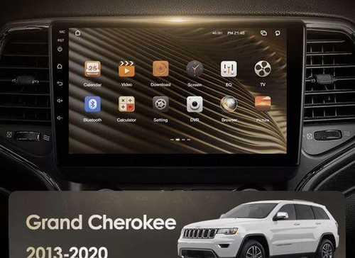 Магнитола Android Grand Cherokee 2013-2020