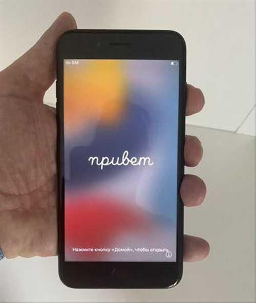 iPhone 7 plus 128gb черный