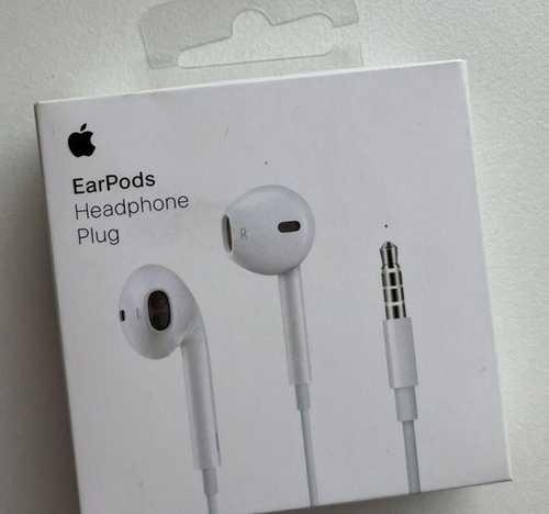 Наушники Apple EarPods 3.5 мм новые оригинал