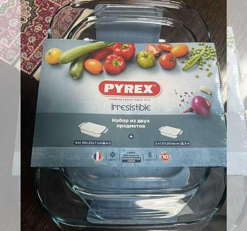 Pyrex irresistible посуда для запекания