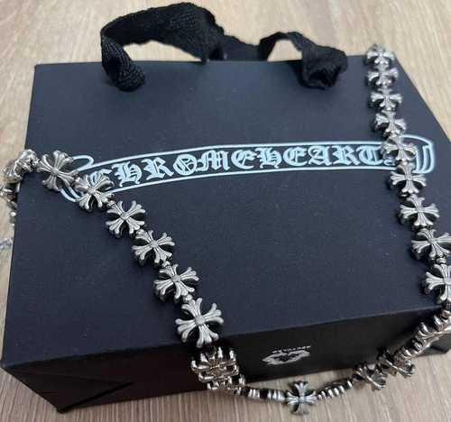 Колье chrome hearts