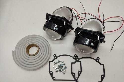 Линзы фары Bi-LED Aozoom A3+ Volkswagen Touareg 7L