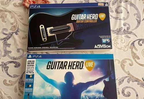 Guitar ero Live PS4 игра и две гитары