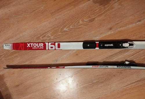Беговые лыжи с креплениями rossignol Junior 160