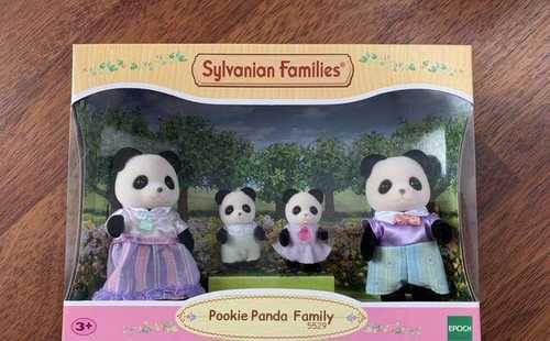 Новый набор Sylvanian Families Семья панд