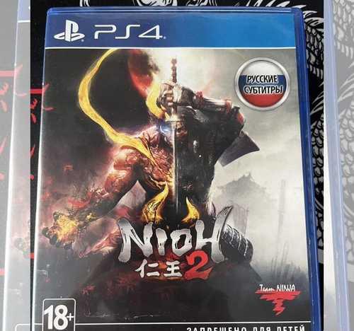 Игра для playstation ps4, nioh 2