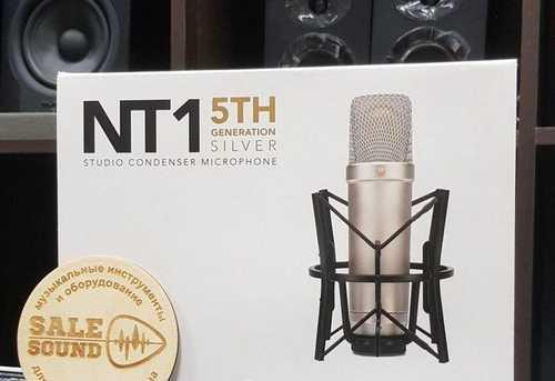 Rode NT1 5TH generation silver студийный микрофон
