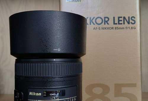 Объектив Nikon / Nikkor 85mm f 1.8g