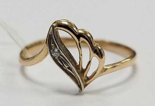 Золотое кольцо женское 585 (Рассрочка/Кредит)
