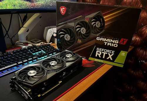 Видеокарта RTX 3070ti Msi Gaming X Trio